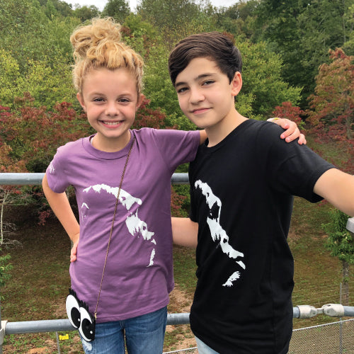 Project Chimps Logo Unisex Black Tee – EcoJoia